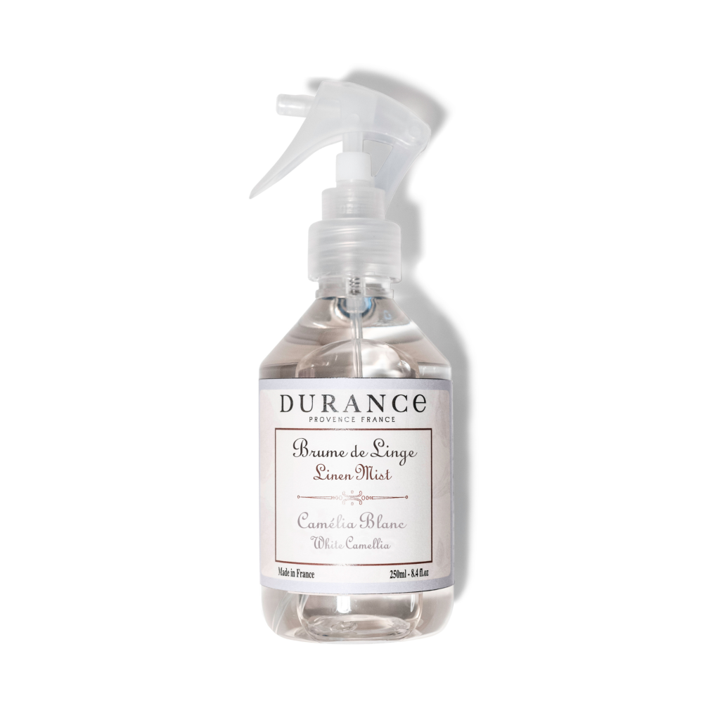 Durance Linen Mist 250ml White Camellia